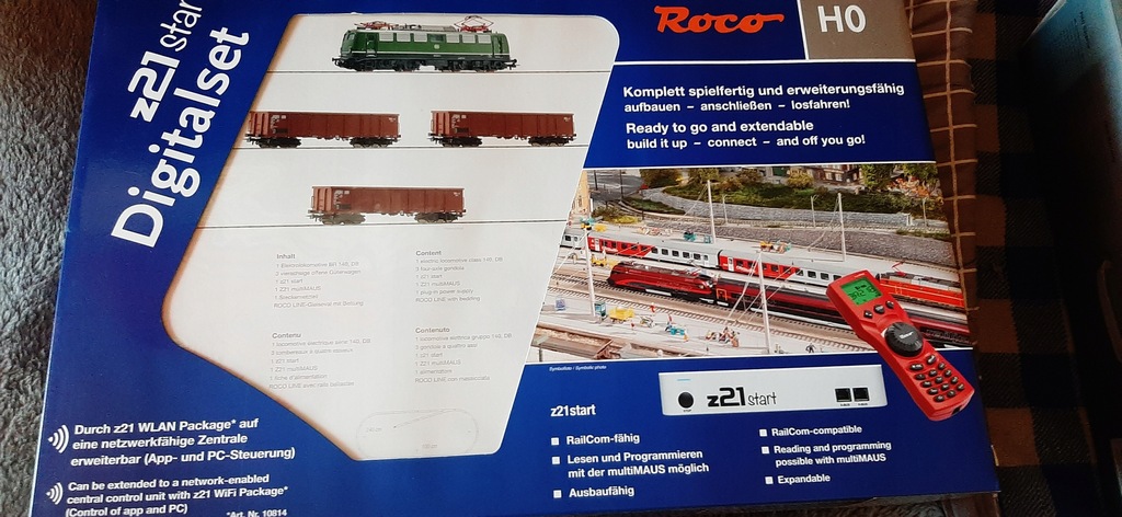 Zestaw startowy cyfrowy ROCO H0 nr,kat,51330 - 14051337012 - oficjalne ...