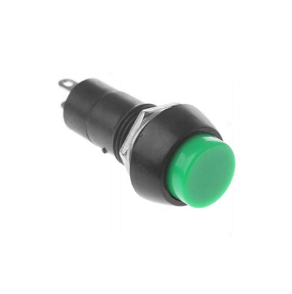 Przełącznik przyciskany bistabilny PBS-11B zielony - 12532210772 - oficjalne archiwum Allegro
