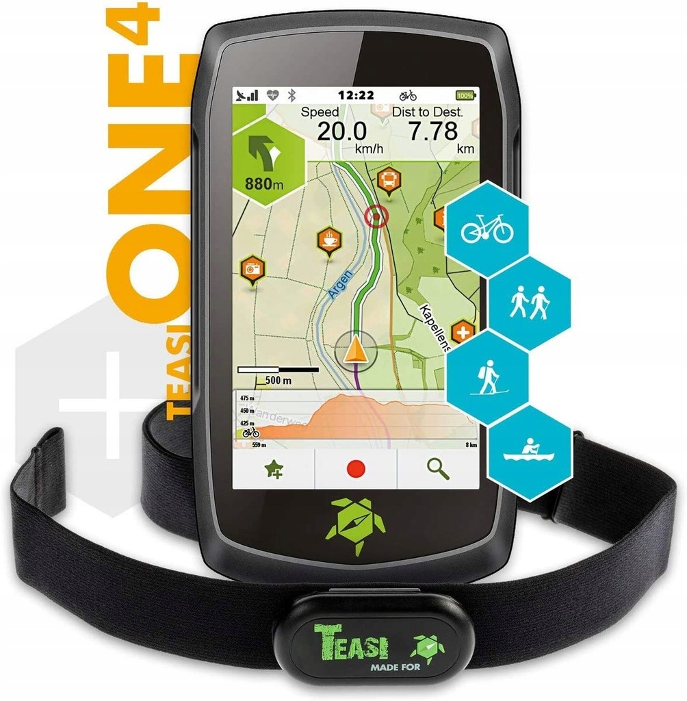 Nawigacja turystyczna outdoor Tahuna Teasi One 4 - 12687414413 ...