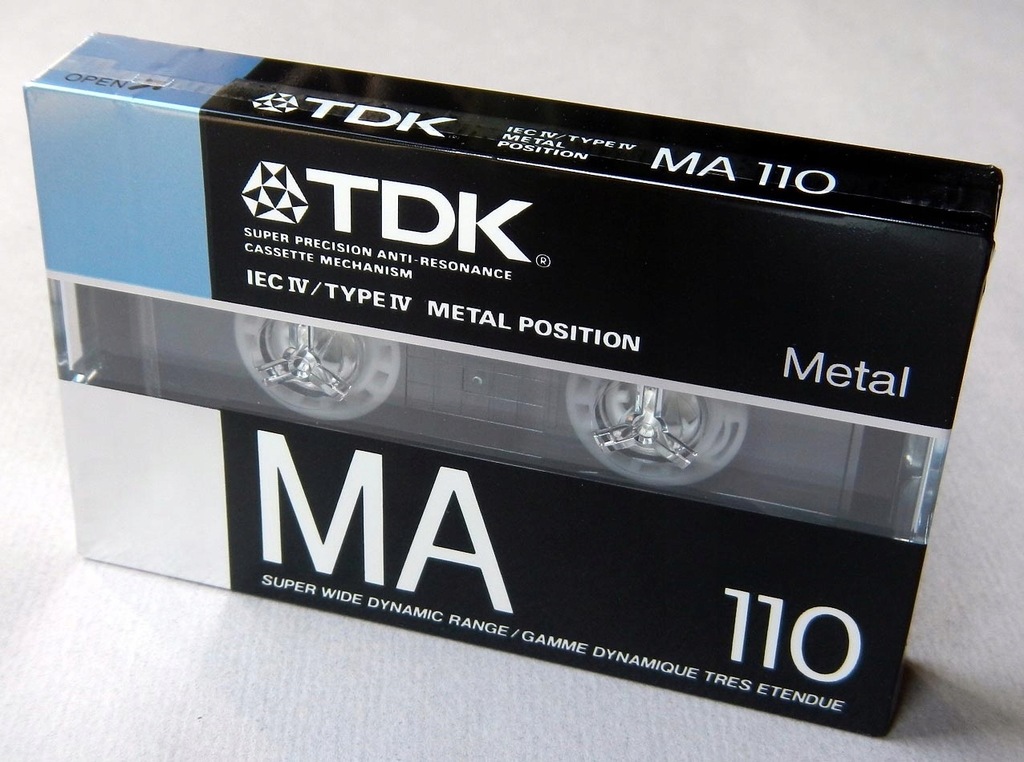 TDK Metal MA 110, rok 1988. Pewex. - 12518206937 - oficjalne archiwum Allegro