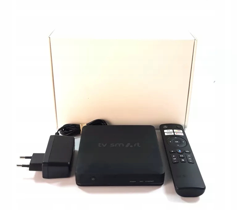 DEKODER TV SMART BOX 4 K DV8519-TV KOMPLET - 13183603580 - oficjalne ...