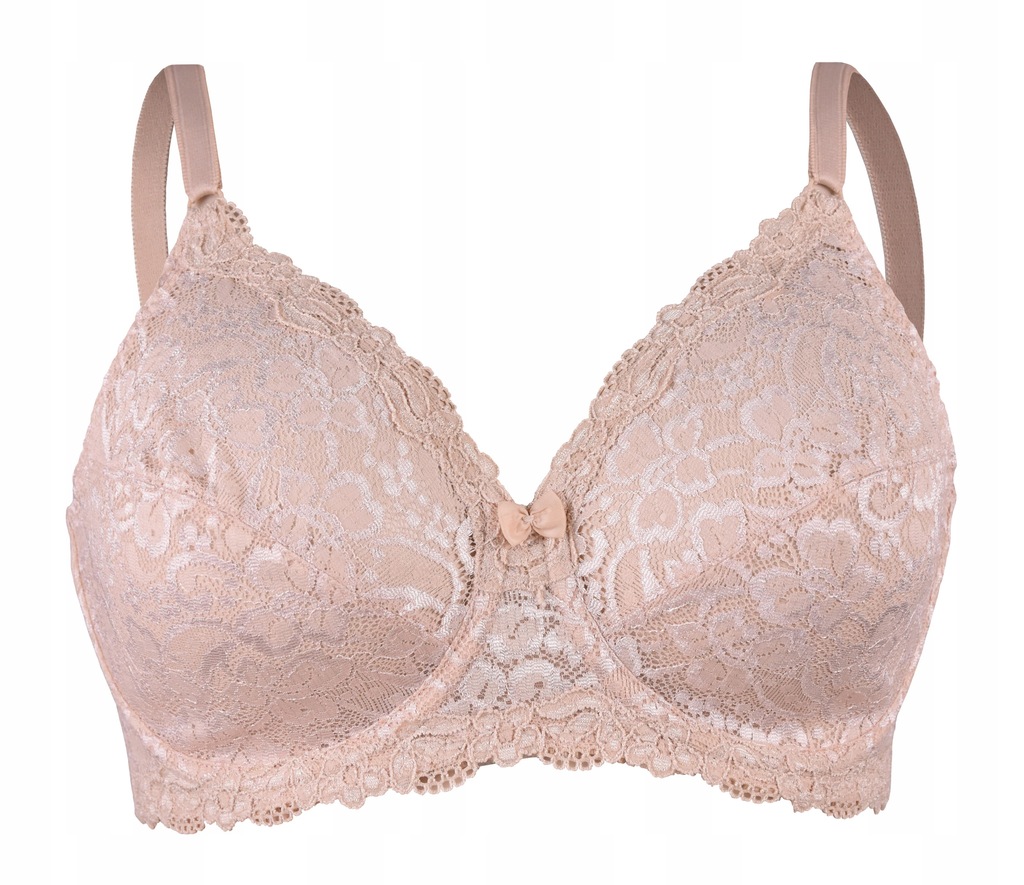 TRIUMPH biustonosz COMPLIMENT W beżowy 95D - 11157646611 - oficjalne archiwum Allegro