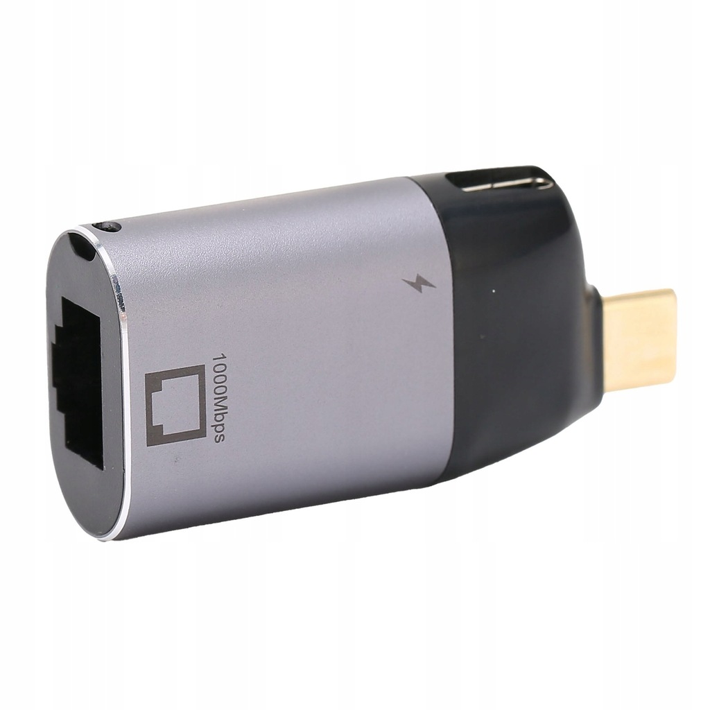 Adapter USBC na RJ45 ze stopu aluminium męski na - 13664102370 ...