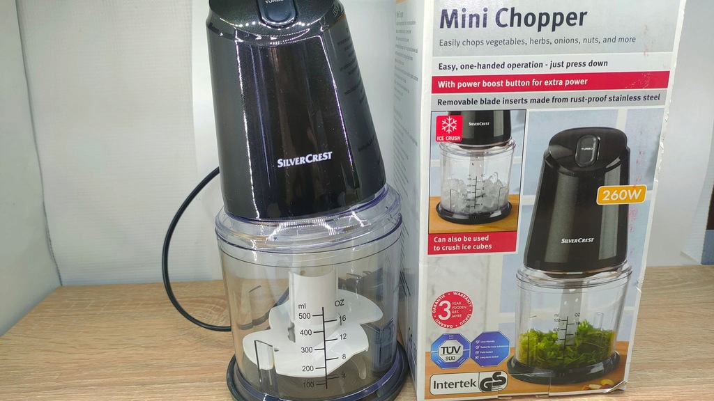 Rozdrabniacz SILVERCREST MINI CHOPPER 260W Lidl - 12753321919 ...