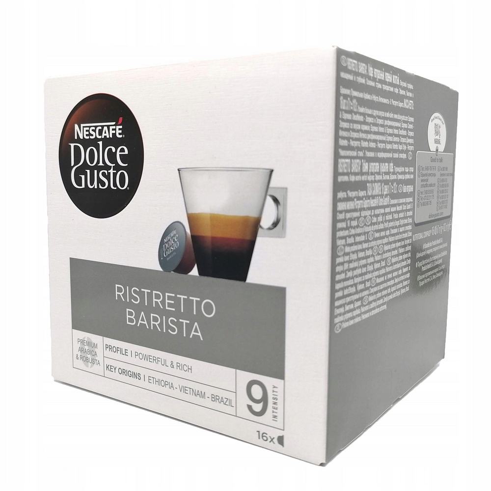 Kapsułki NESCAFE Dolce Gusto Ristretto Barista 16s - 13240359777 ...