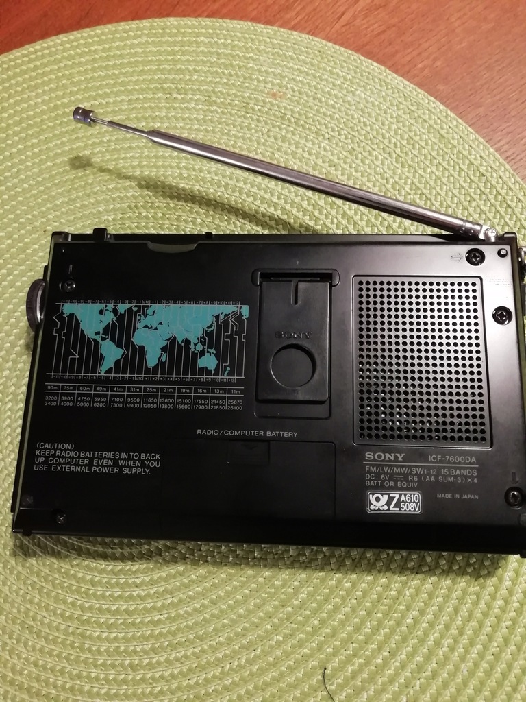 Radio globalne Sony icf-7600da - 12238551173 - oficjalne archiwum Allegro