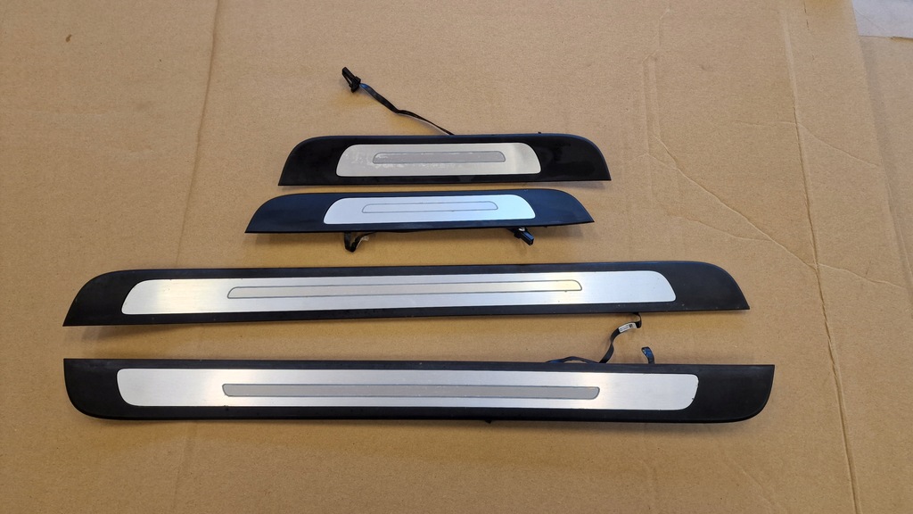 Listwy progowe podświetlane Audi A6 C7 S-Line - 13312499651 - oficjalne ...