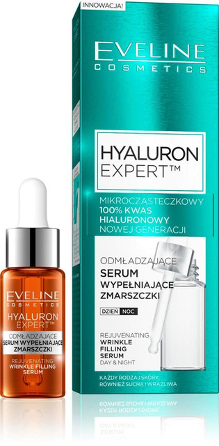 Eveline Hyaluron Expert 100% kwas hialuronowy 18ml - 8034220168 - oficjalne archiwum Allegro