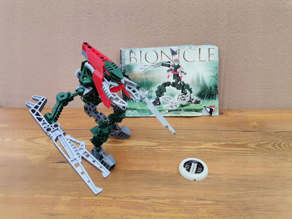 LEGO Bionicle 8616 Vorzakh - 12605546533 - oficjalne archiwum Allegro