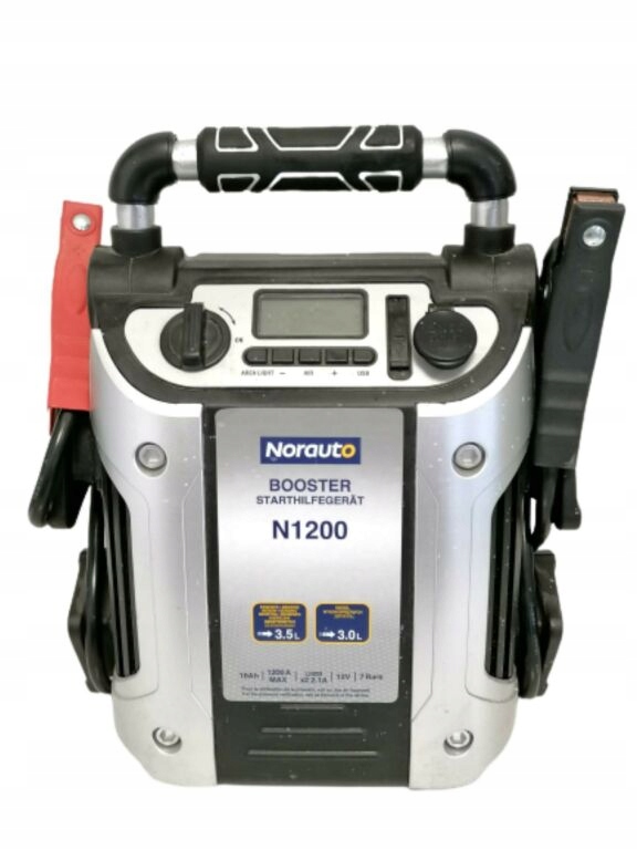 URZĄDZENIE ROZRUCHOWE BOOSTER NORAUTO N1200 #OPIS - 11471050368 ...