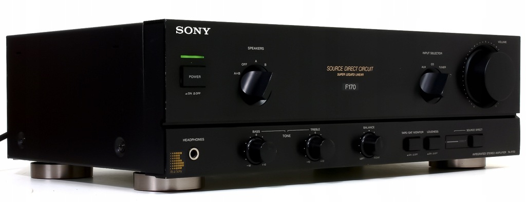 SONY TA-F170 NIEZAWODNY WZMACNIACZ STEREO - 11223146582 - oficjalne ...