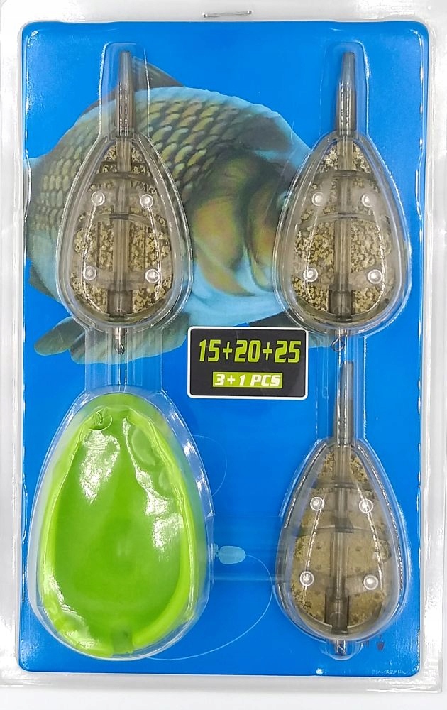 Method Feeder Zestaw koszyczków 15/20/25 + Forma - 8266371797 ...