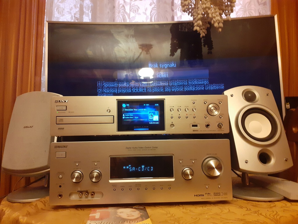 Sony str-dg910 + nac-hd1e komplete audio system - 15537314494 ...