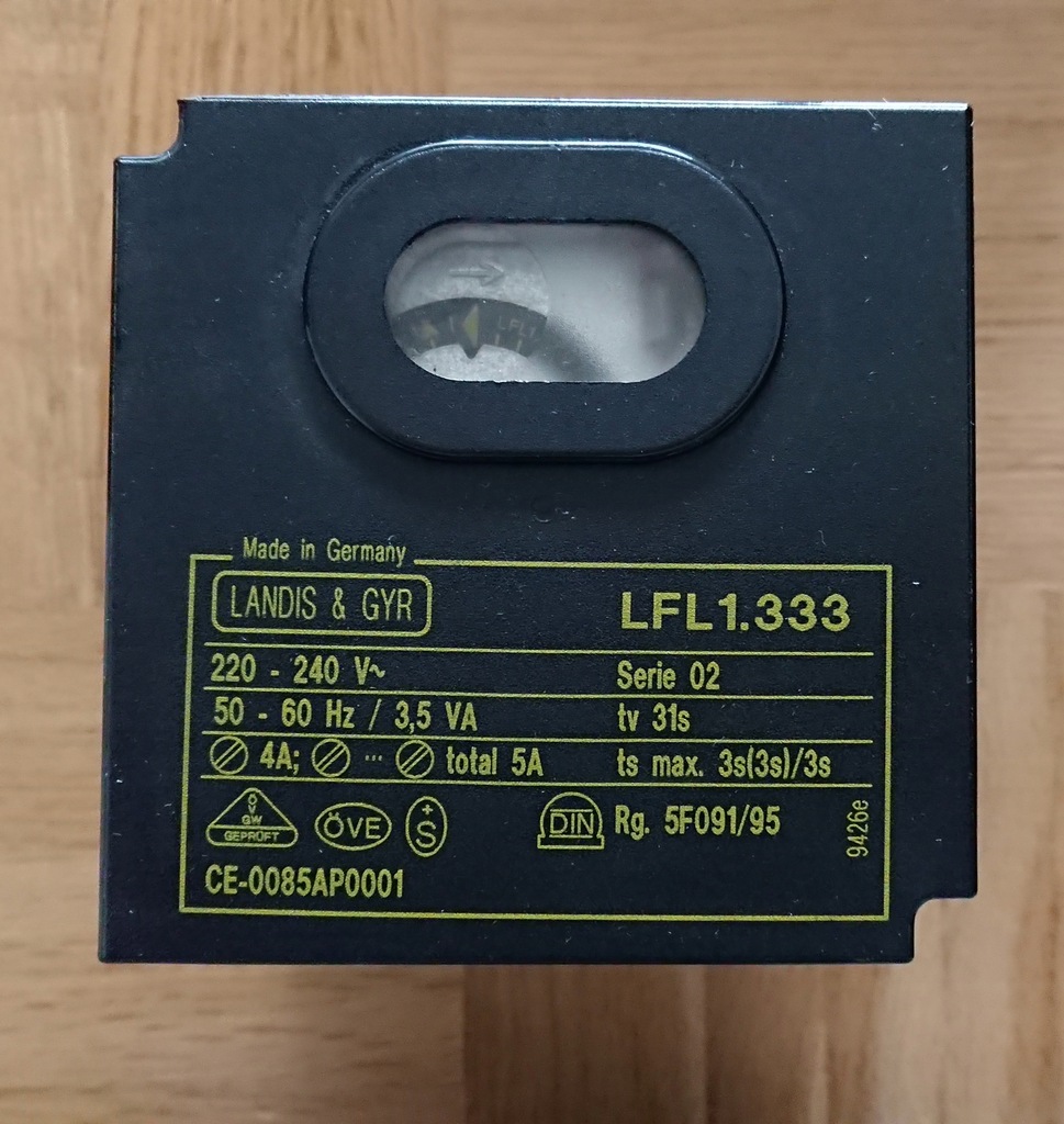 Sterownik automat Landys & Gyr LFL 1.333 Gw-ja - 8077544329 - oficjalne archiwum Allegro