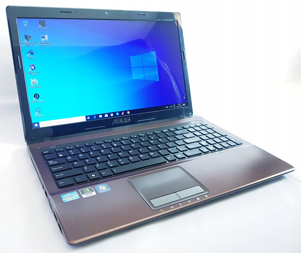 LAPTOP ASUS K53 15,6" Nvidia 2GB i3 SSD 256GB - 14365463230 - oficjalne ...