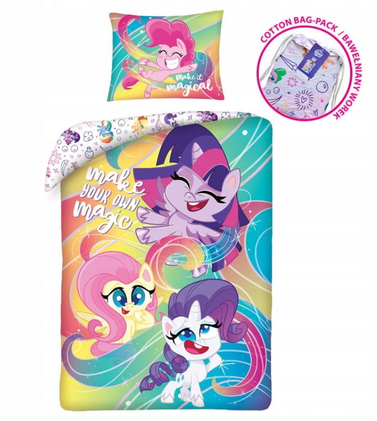 135x200 POŚCIEL MY LITTLE PONY MLP KUCYKI 2005 - 12565199727 ...