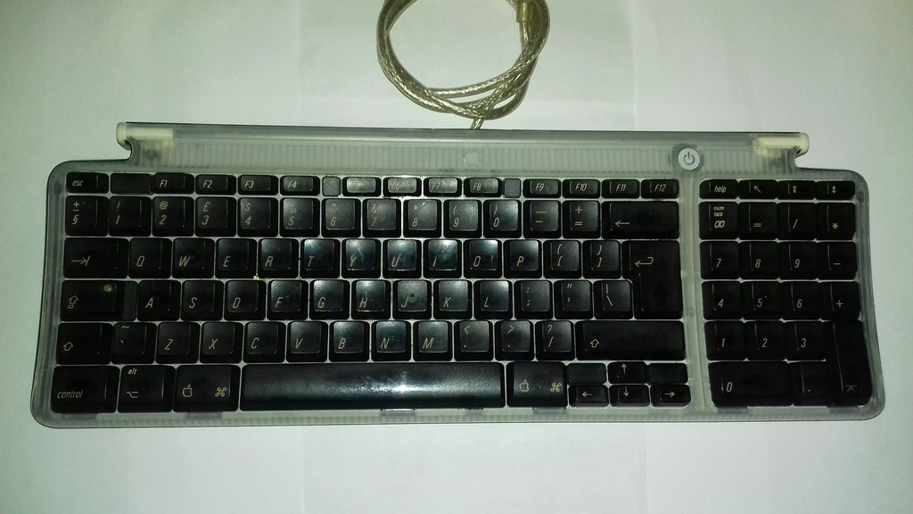 APPLE USB Keyboard M2452 iMAC G3 G4 G5 eMAC - 8321918437 - oficjalne ...