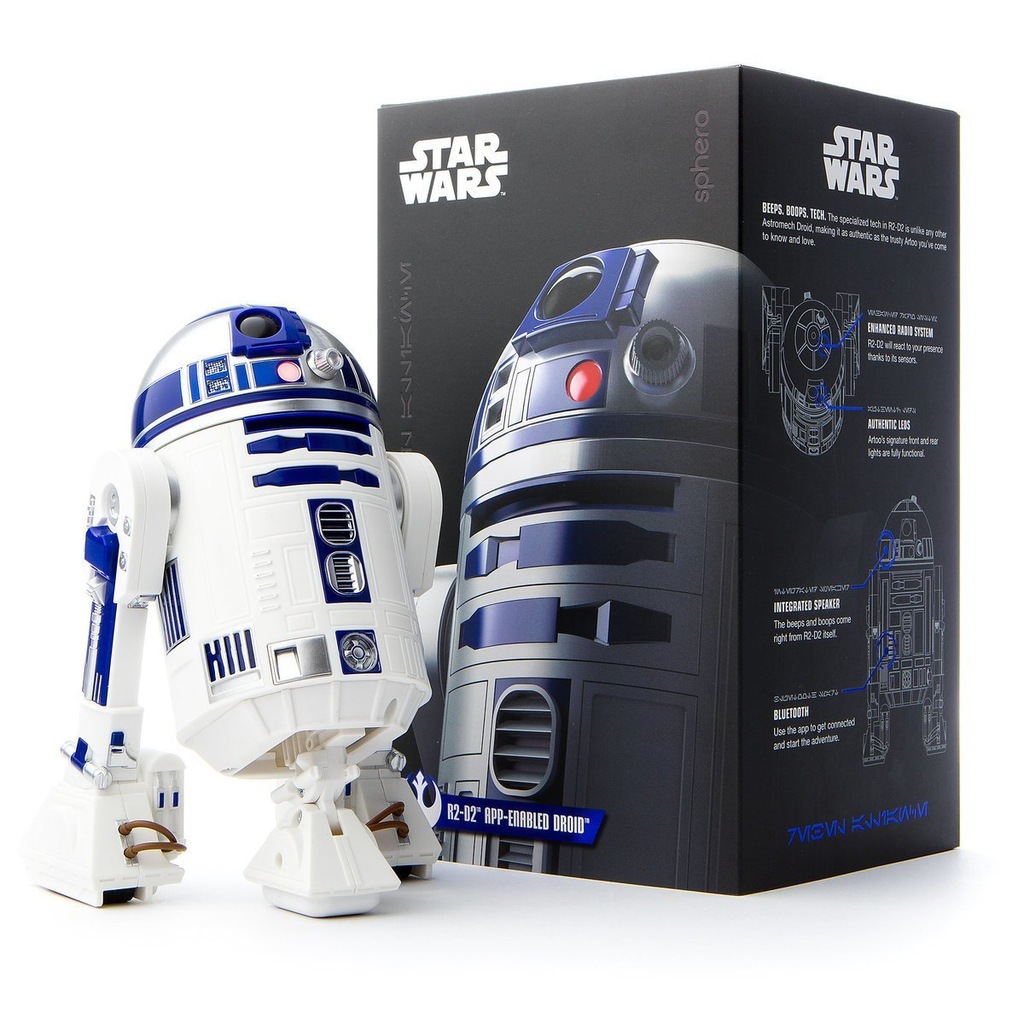 SPHERO STAR WARS R2-D2 DROID ROBOT ANDROID IOS R2D - 7243217984 ...