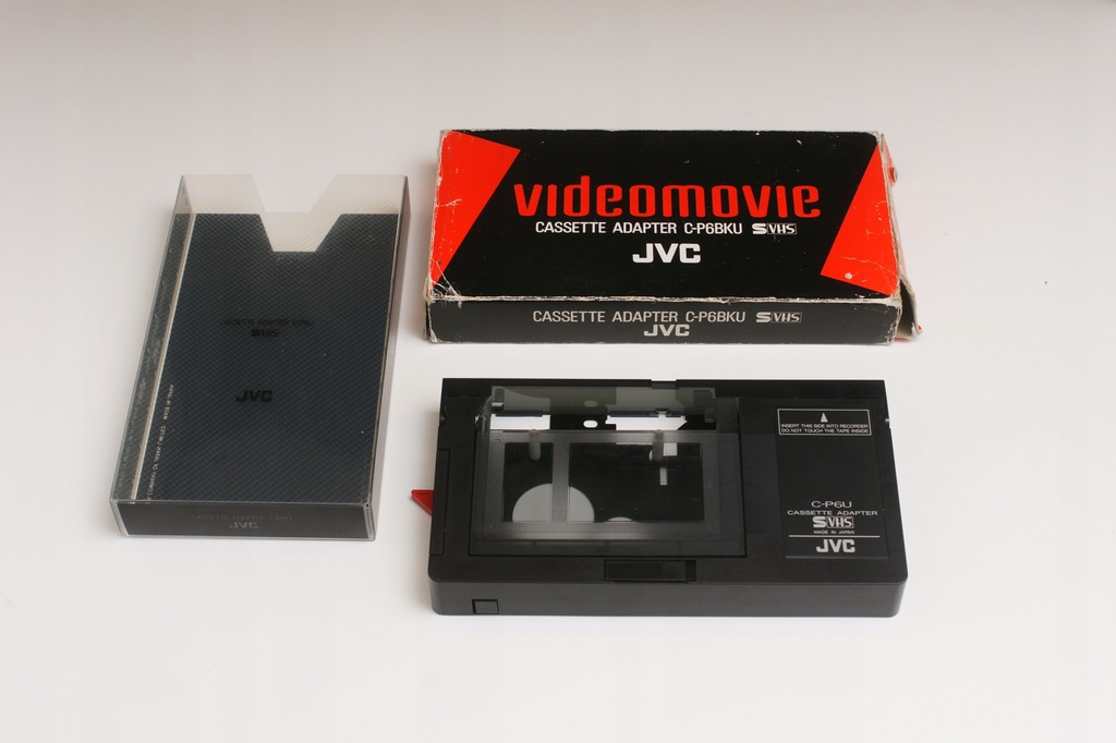 JVC kaseta matka VHS-C / VHS, oryginalna C-P6BKU - 12203342138 ...