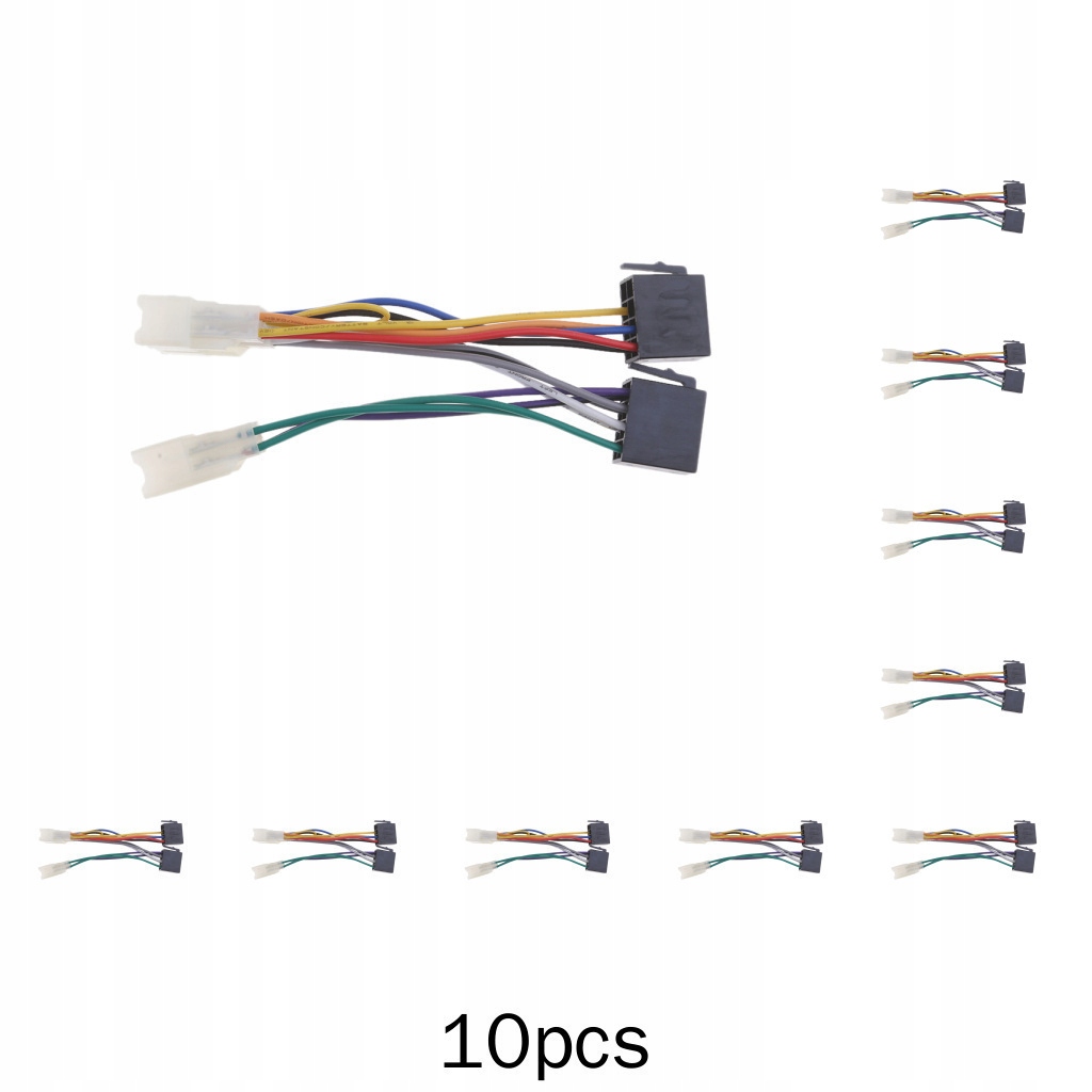 10x Dla Toyota Yaris ISO Stereo Head Unit Adapter - 12571543410 ...