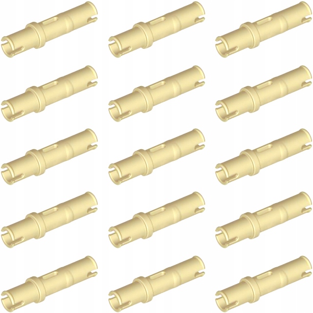 LEGO Technic Pin 3L Tan Piaskowy 6321305 32556 - 15szt - 14552376037 ...