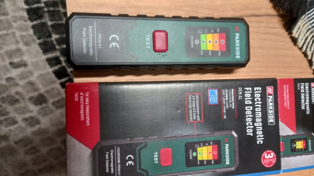 MIERNIK POLA ELEKTROMAGNETYCZNEGO PARKSIDE PEM A1 - 15043251583 ...