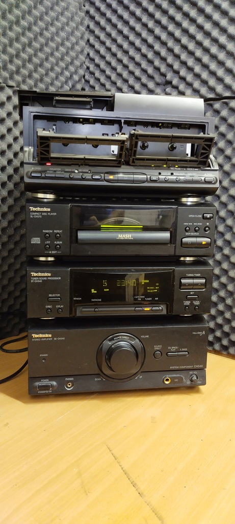 Wieża stereo Technics SC-CH540 - 12555776547 - oficjalne archiwum Allegro