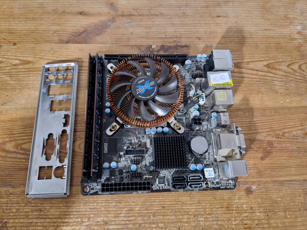 Płyta główna ASRock H77m-itx z procesorem Intel Core i5-2400 i 8 GB RAM ...