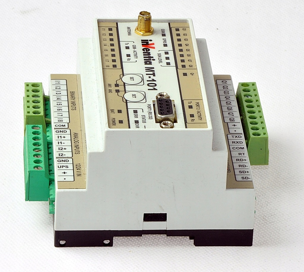 MT-101 Inventia Moduł telemetryczny GPRS Logger - 7813412213 ...