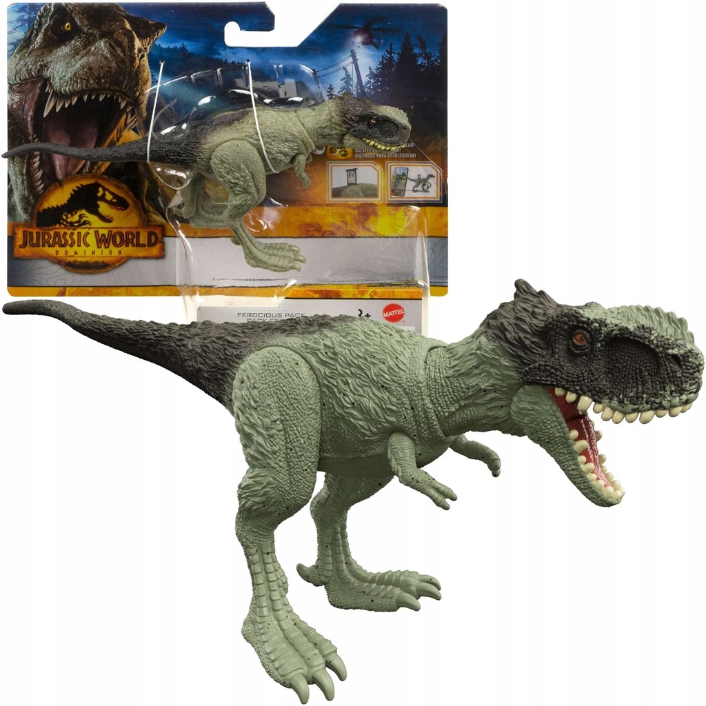 JURASSIC WORLD FIGURKA RUGOPS PRIMUS DINOZAUR - 12405951510 - oficjalne ...