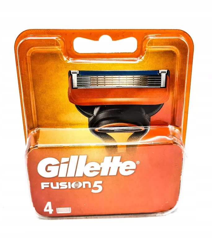 GILLETTE FUSION OSTRZA WKŁADY 4SZT 100% - 14200941292 - oficjalne ...