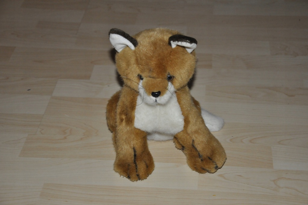 pluszak maskotka lis lisek młode szczenę - 10783860642 - oficjalne ...