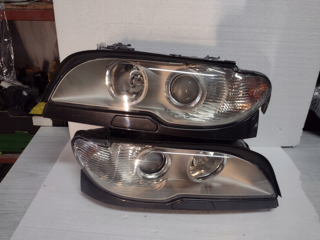 lampy BMW E46 coupe lift bi xenon dynamic komplet - 11639950096 - oficjalne archiwum Allegro