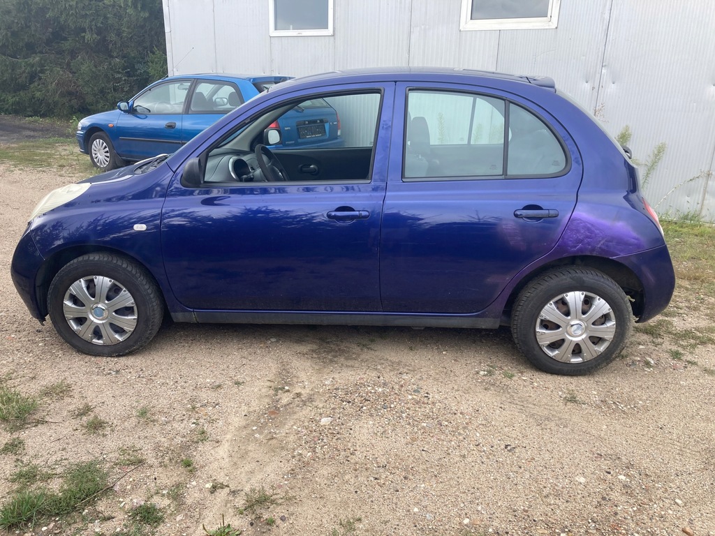 Nissan micra k12 drzwi przod tył maska zderzak - 12926488627 ...