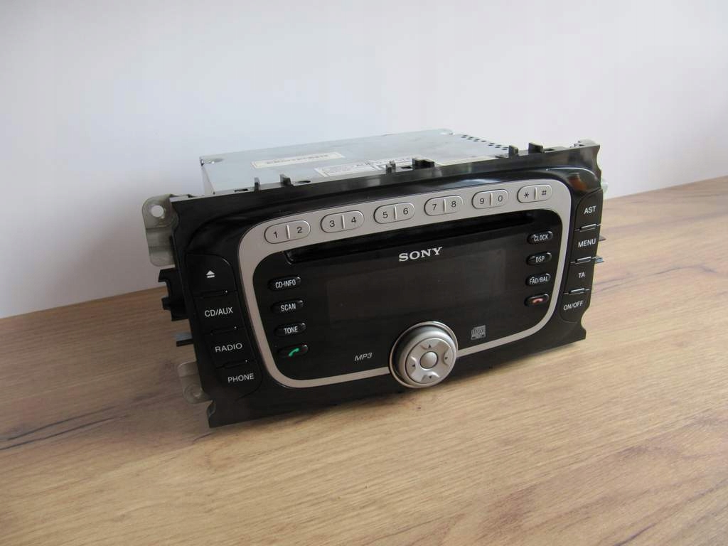 RADIO FORD SONY MP3 BT. KOD DOKUMENTY SUPER STAN MONDEO S-MAX FOCUS ...