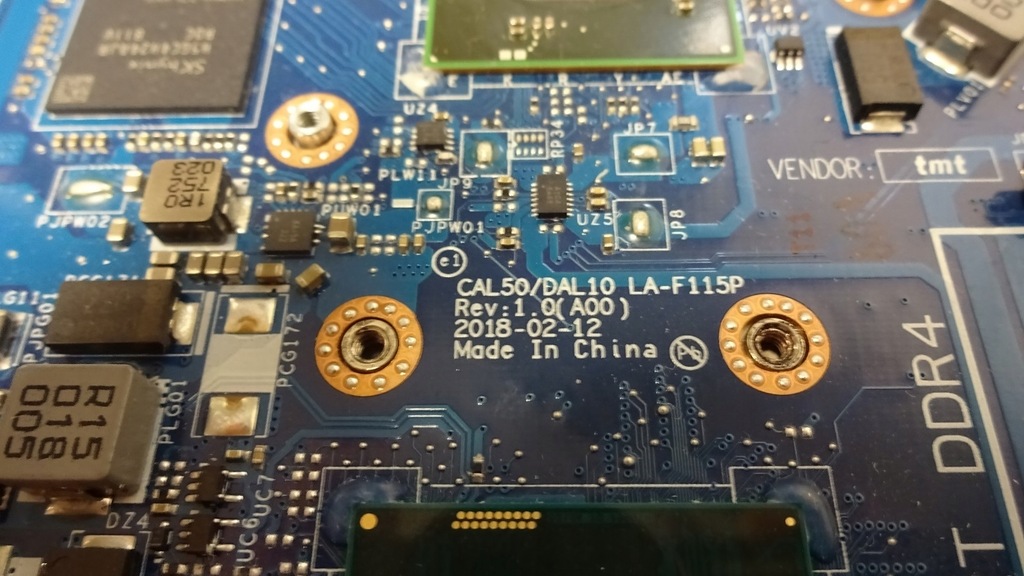 Płyta główna do DELL INSPIRON 15 5570 LA-F115P - 10001916072 - oficjalne archiwum Allegro