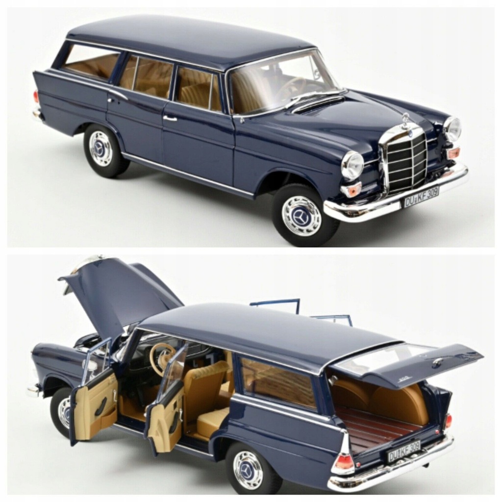 Mercedes 200 W110 Universal (1966) Norev 1:18 - 11185653646 - oficjalne ...