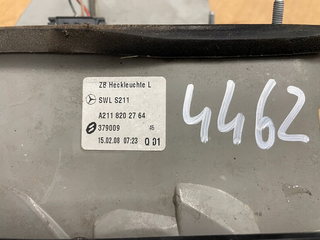 MERCEDES-BENZ W211 LAMPA LEWA TYŁ LIFT A2118202764 - 13239996940 ...