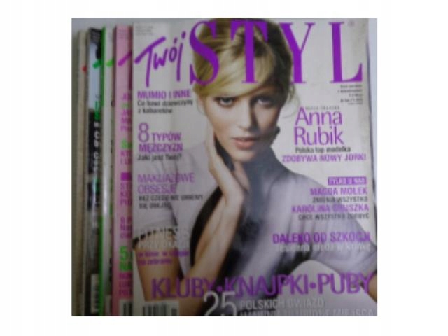 Twój Styl nr 1,3,5,6,11 z 2005 roku - 12821310377 - oficjalne archiwum ...