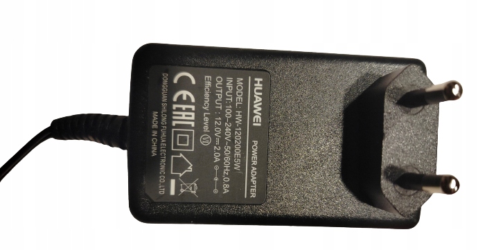 Zasilacz Huawei HW-120200E5W 12V 2A. - 12895519841 - oficjalne archiwum Allegro
