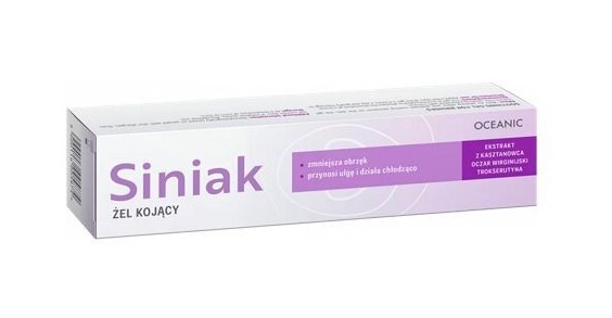 Siniak żel kojąco-pielęgnujący siniaki obrzęki 40g - 12250943892 ...