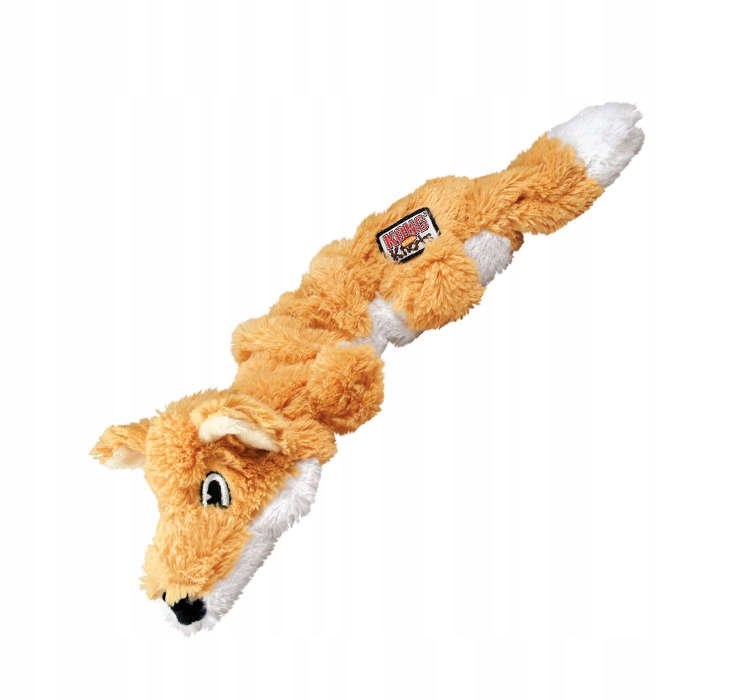 KONG KONTS SCRUNCH FOX lis zabawka dla psa S/M - 12711587642 ...