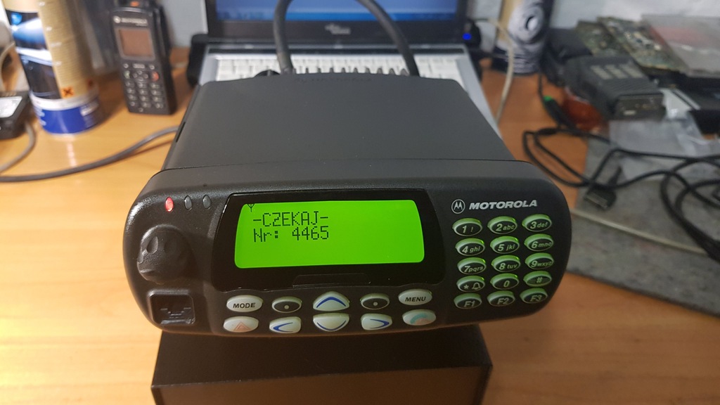 Motorola TETRA MTM800 MTM 800 cały komplet! Zobacz - 8041924580 ...