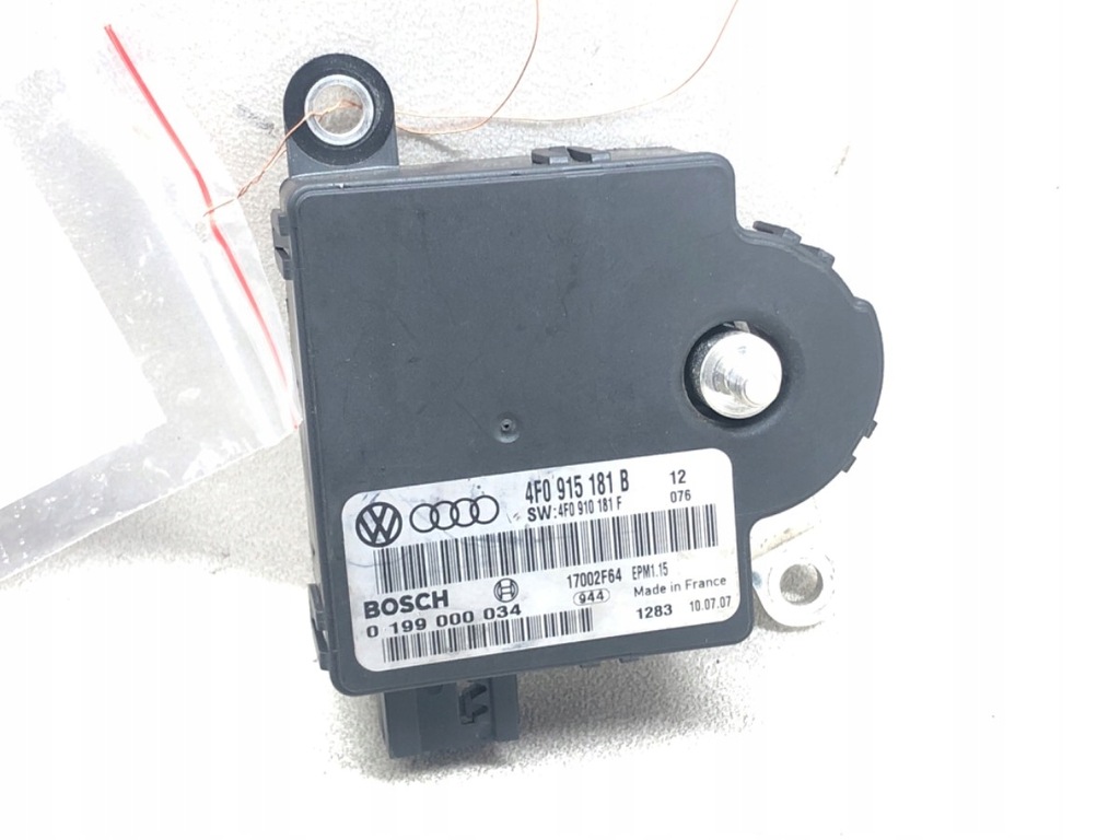 MODUŁ NAPIĘCIA AKUMULATORA AUDI A6 C6 4F0915181B - 13317815055 - oficjalne archiwum Allegro