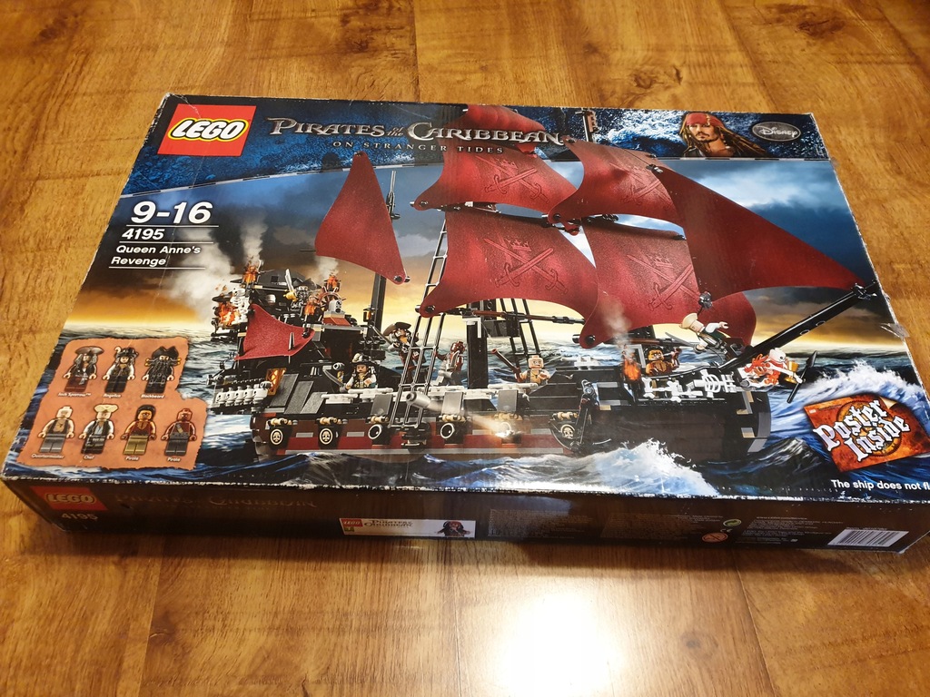 LEGO Piraci z Karaibów 4195 Zemsta Królowej Anny - 7909741561 ...
