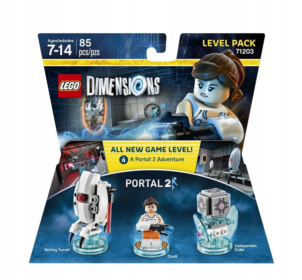 LEGO Dimensions PORTAL 2 Level Pack 71203 Chell - 12484370022 ...