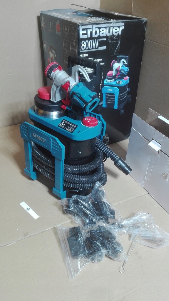 Pistolet agregat do malowania erbauer EPS800 800W - 12162657502 ...