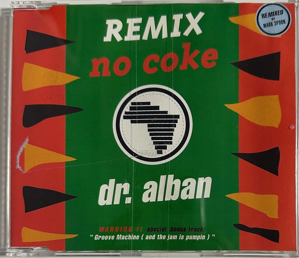 DR. ALBAN - No coke REMIX / Maxi CD UNIKAT !!! - 13112151957 ...