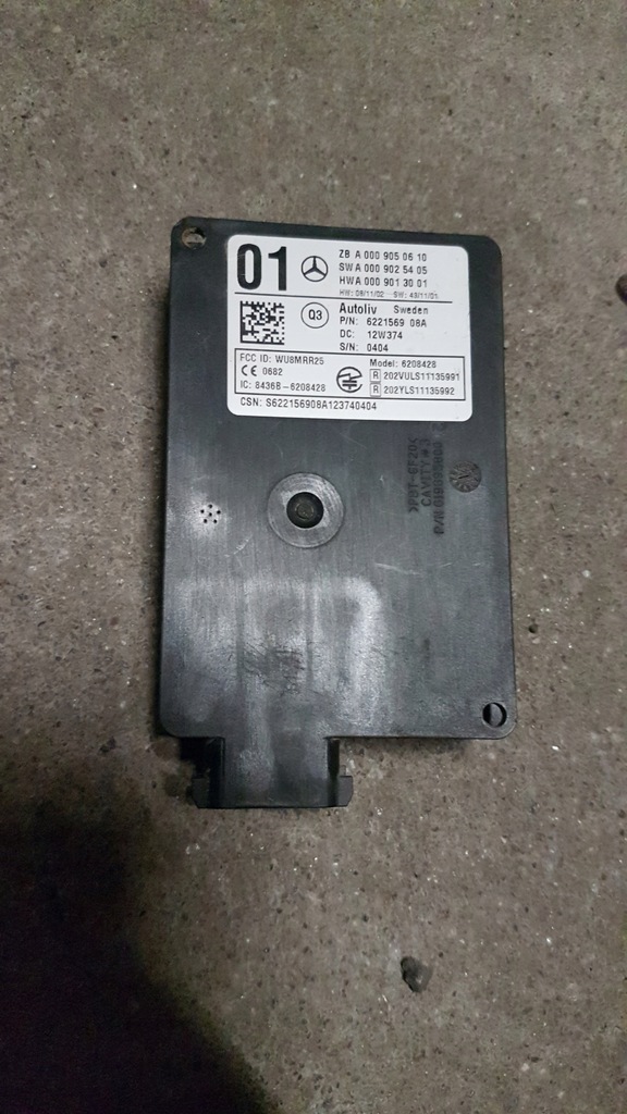 MERCEDES RADAR SENSOR DISTRONIC CZUJNIK GLC X253 W176 W166 W117 X156 ...