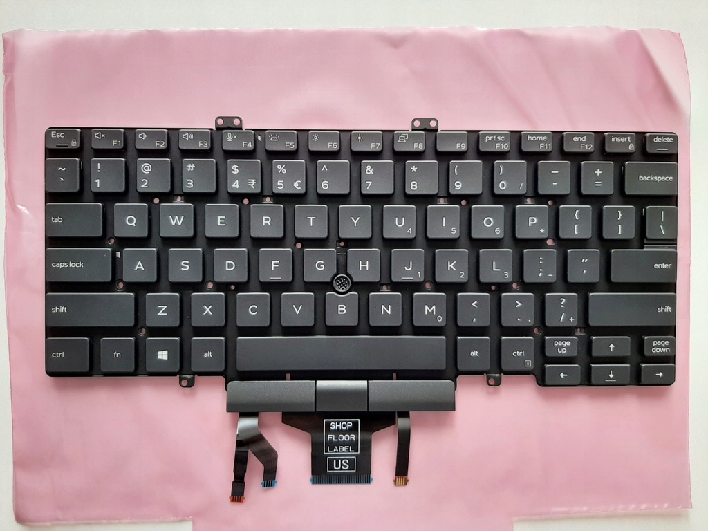 DELL klawiatura US Latitude 5410 5400 5401 H168J - 11547301308 ...